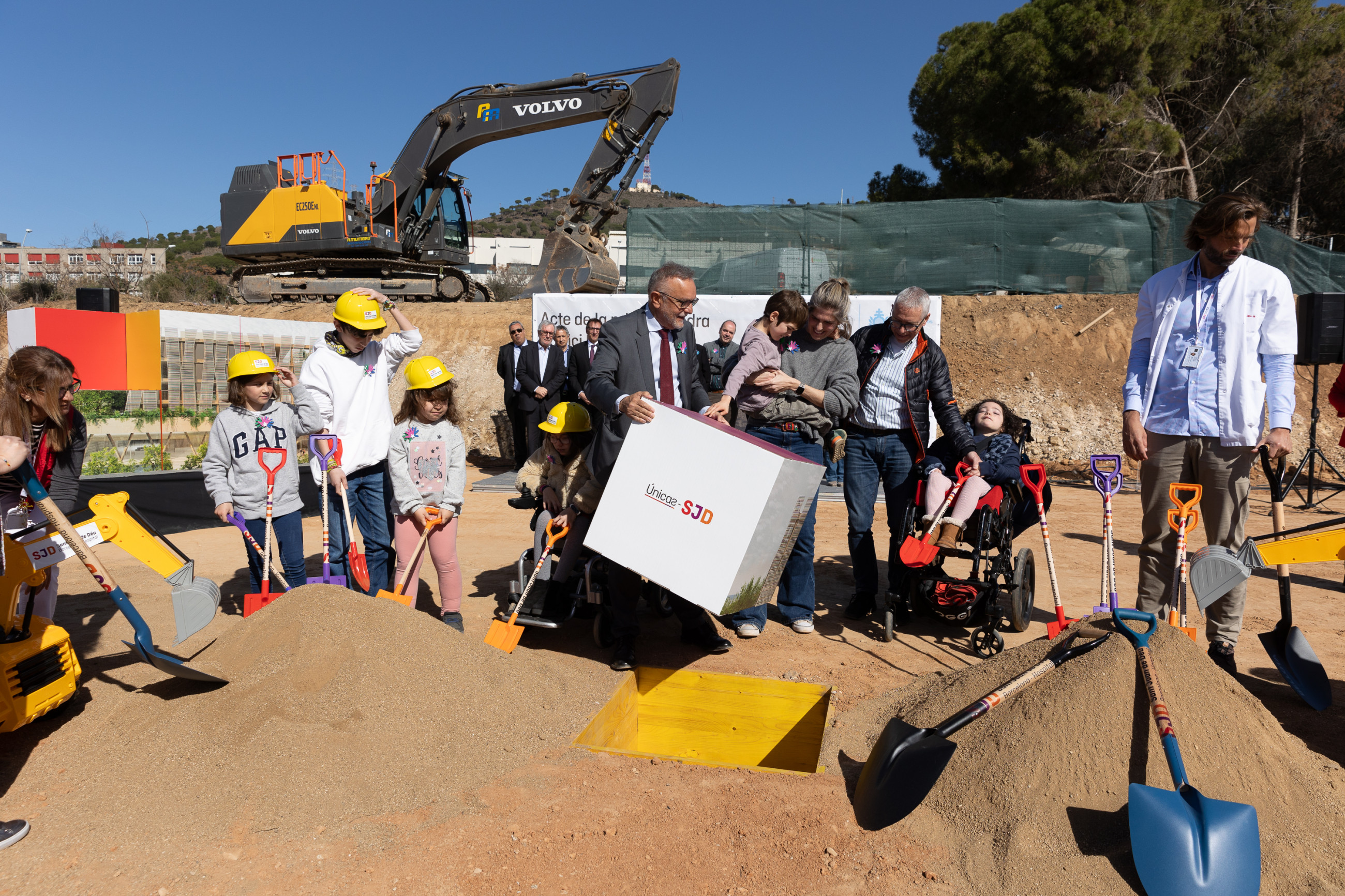 Únicas SJD building construction begins in Barcelona, dedicated to rare disease care and ...